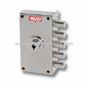 TOVER Cerradura de seguridad de Sobreponer Llave 600 Derecha ...